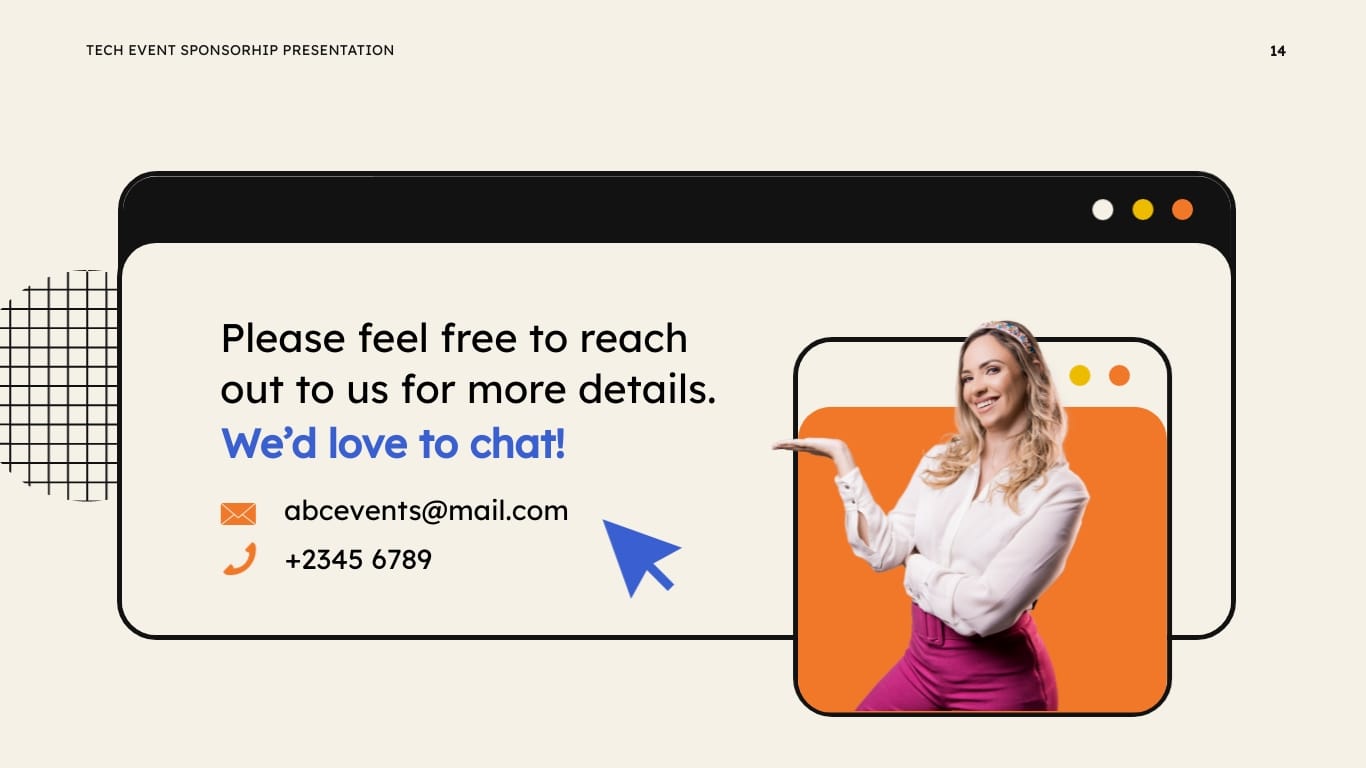 Tech Event Sponsorship Presentation Template | Visme