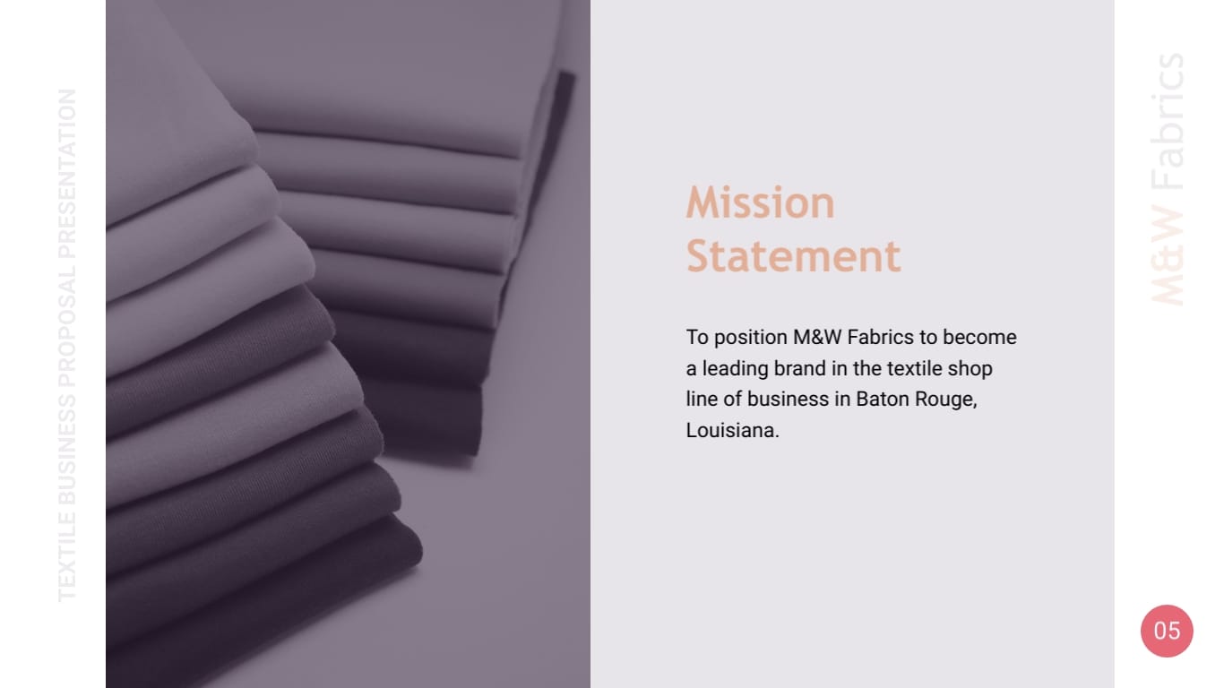 Textile Business Proposal Presentation Template | Visme