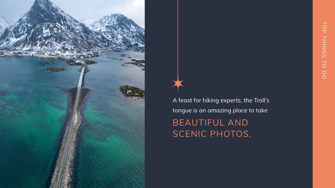 Travel Recommendation Presentation Template | Visme