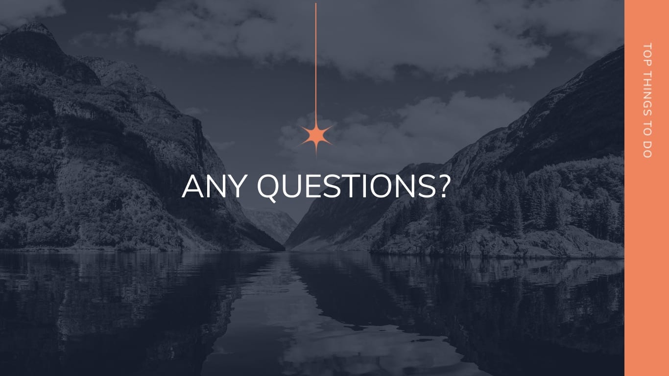 Travel Recommendation Presentation Template | Visme