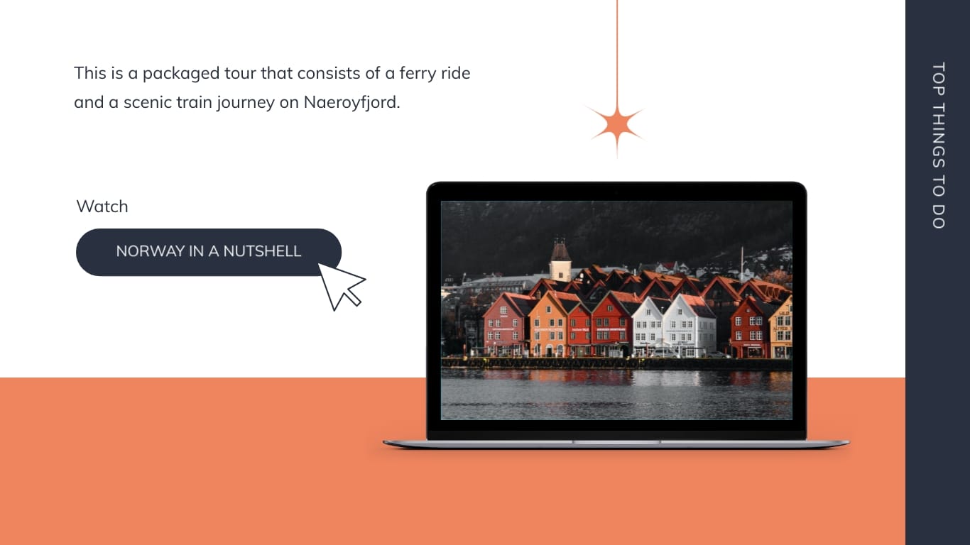 Travel Recommendation Presentation Template | Visme