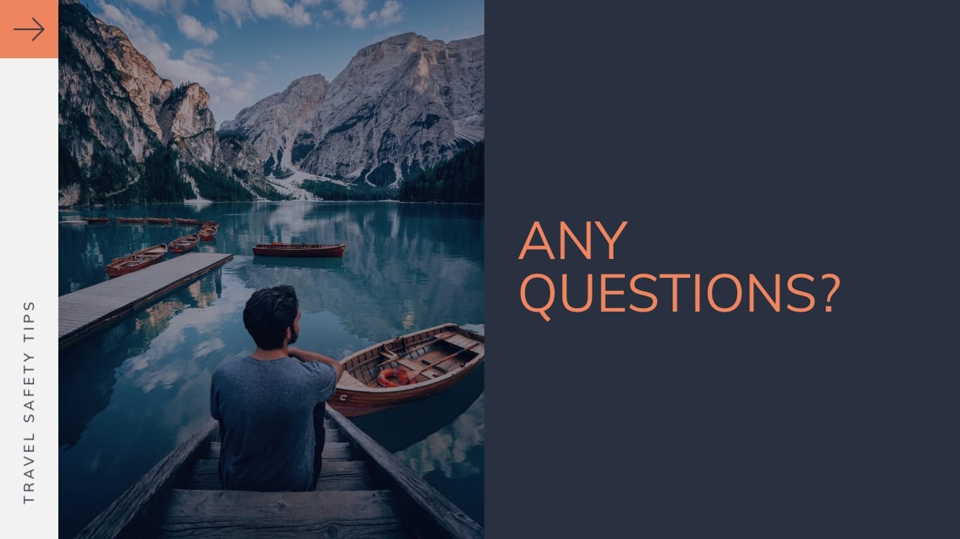 Travel Safety Presentation Template | Visme