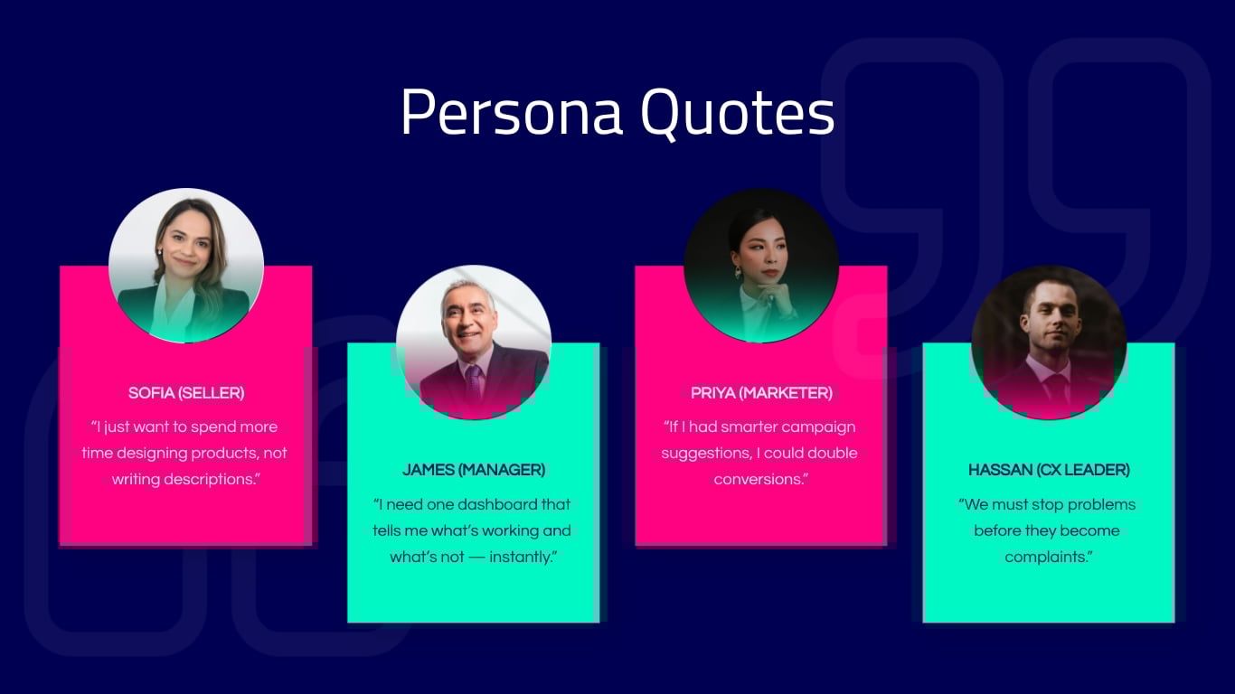User Persona Profile Template | Visme