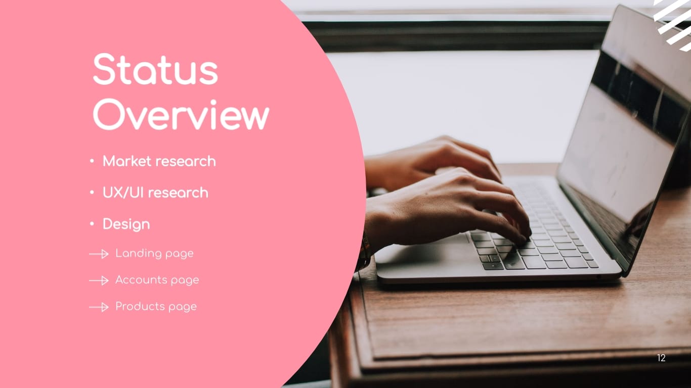 Website Project Status Presentation Template | Visme