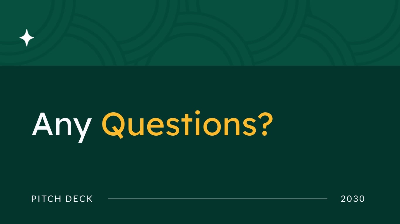 Y Combinator Pitch Deck Template | Visme