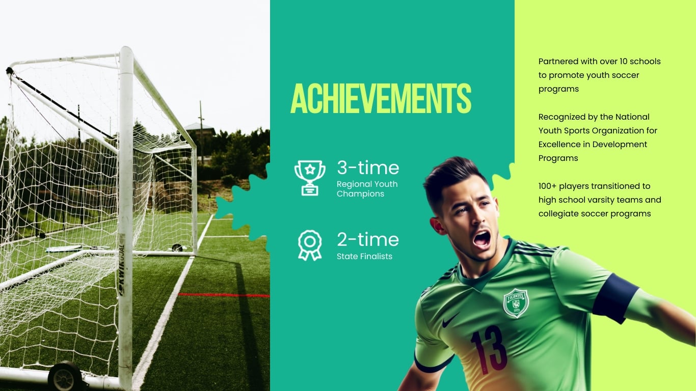 Youth Sports Team Sponsorship Presentation Template | Visme