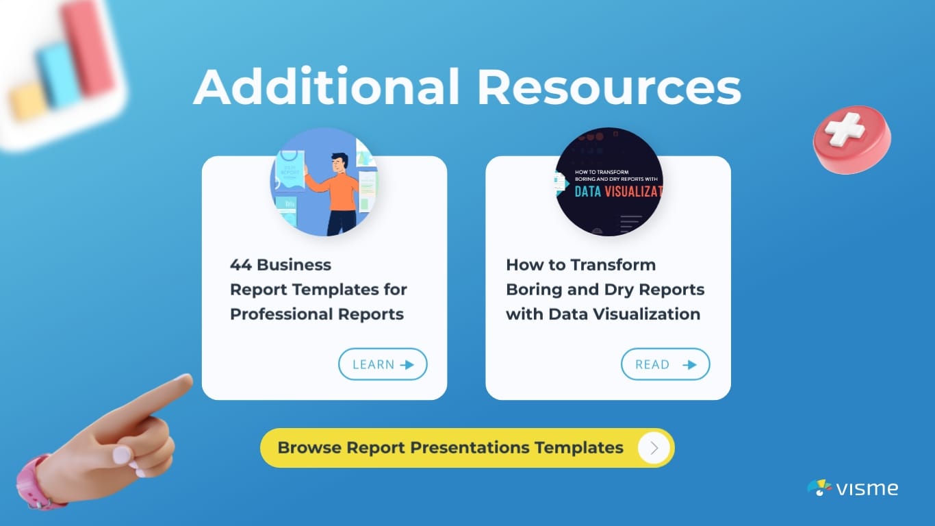 Presentations - Reports Guide Template | Visme