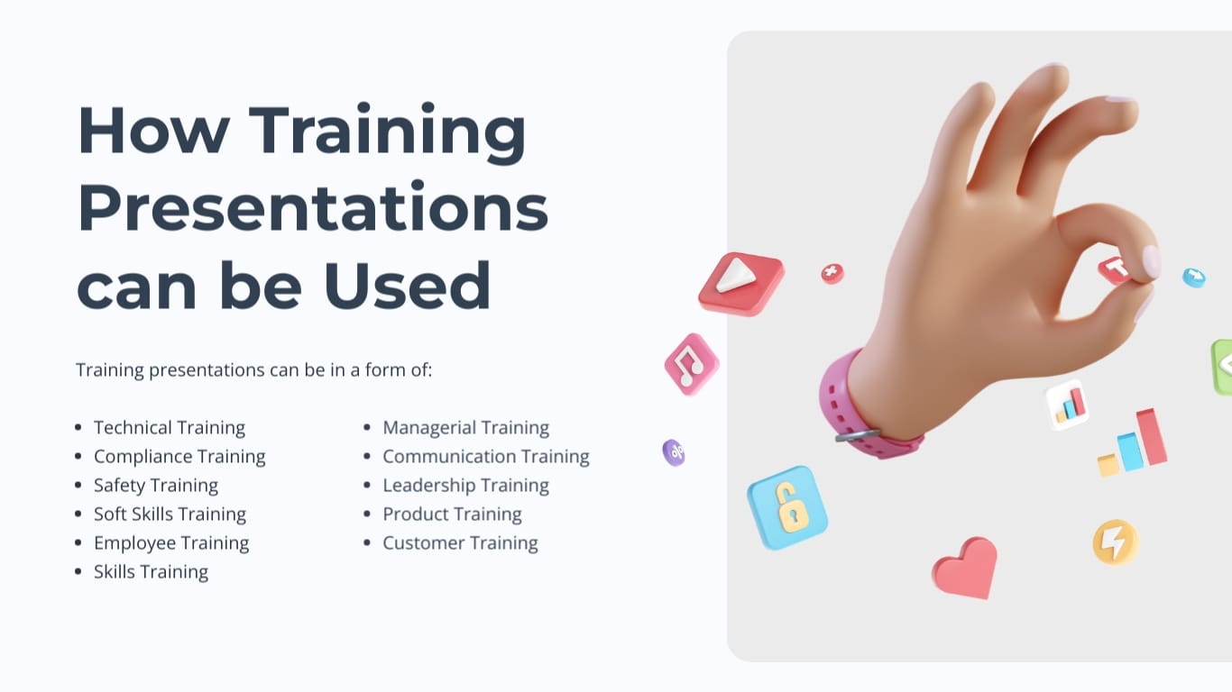 Presentations - Training Presentations Guide Template | Visme